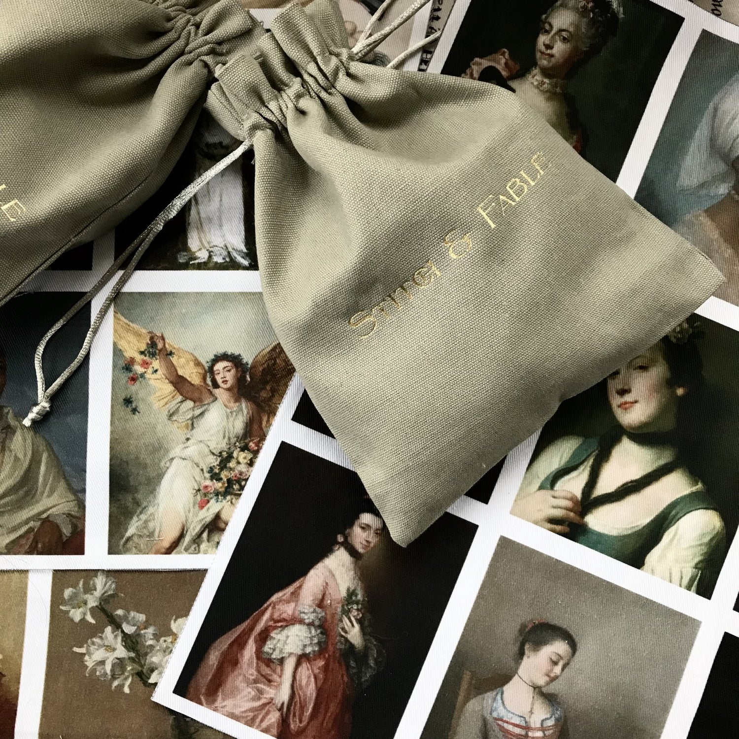 Stitch & Fable | Vintage Art Fabric Prints